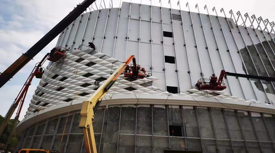 饰纪上品UHPC板走进南沙花园酒店会议中心 一见钟情